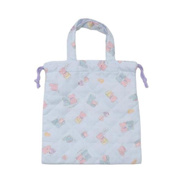 「巾着袋」 巾着袋 キルトミニ巾着 キルト巾着 くま 新入学 ニシオ 新入学 新入園にぴったりなスクール雑貨シリーズ 入学 新学期にぴったりなスクール雑貨シリーズこちらは小物を入れるのにちょうどいい[ミニキルト巾着]移動教室や簡易バッグとし...