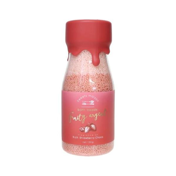 「入浴剤」 入浴剤 sweets maison スウィーツメゾン Fruity argent bath beads Rich Strawberry Choco この季節限定のストロベリー＆チョコレートシリーズ 誰もが子供の頃 夢に見たお菓子...