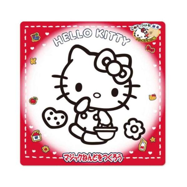 「知育玩具」 ハローキティ マジックねんど 知育玩具 サンリオ キャラクター こねて、つける、はる フシギな塗り絵 大人気サンリオキャラクターグッズに遊んで楽しい知育玩具が登場こちらは粘土のお絵かき名人[マジックねんど]手を汚さずにカンタン...