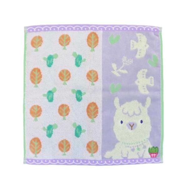 「ハンドタオル」 ハンドタオル Fu re ru ウォッシュタオル アニマル ホイップクリーム アルパカ 汗拭きタオル 吸水＆手触りもバツグンのコットン100％ 毎日が楽しくなるキュートなタオルシリーズこちらは汗拭きハンカチにちょうどいい[...