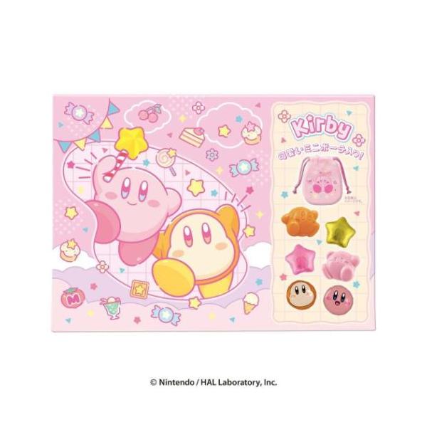 「食玩 お菓子」 星のカービィ お菓子 チョコレート ポーチ＆チョコギフト バレンタイン ハート 友チョコ、義理チョコ、自分チョコ、世話チョコにも HAPPY VALENTINE'S DAY星のカービィのかわいいバレンタインギフトチョコとミ...