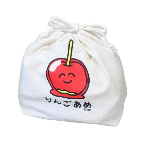 「巾着袋」 おえかきさん キャラクター 巾着袋 きんちゃくポーチ りんごあめさん 小物入れにちょうどいいかわいい巾着ポーチ 大人気のおえかきさんシリーズグッズにまたまた可愛いnewアイテム登場こちらは小物を入れたりしておくのに便利な[きんち...