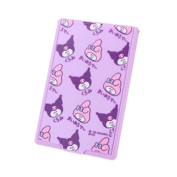 「手鏡」 マイメロディ＆クロミ キャラクター 手鏡 コンパクトミラー おえかきさん×まいめろでぃとくろみ 手のひらサイズでポーチにも収納できる折りたたみミラー 「おえかきさんシリーズ」と「サンリオキャラクターズ」のコラボグッズが登場こちらは...