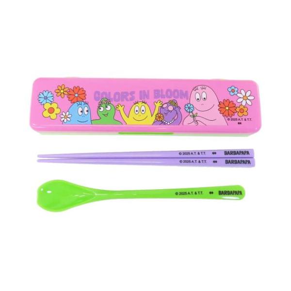 「コンビ トリオセット」 バーバパパ グッズ コンビセット BARBAPAPA キャラクター バーバパパのかわいいランチ雑貨シリーズ 大人気[BARBAPAPA/バーバパパ]グッズにまたまた可愛いnewアイテム登場こちらはお箸とスプーンがセ...