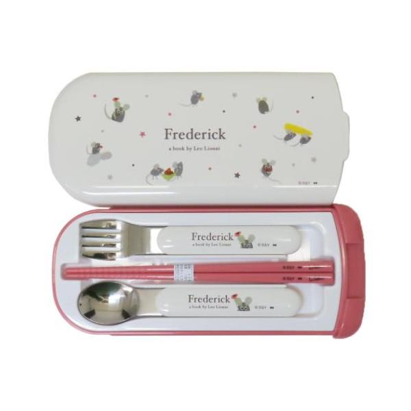 「コンビ トリオセット」 トリオセット レオレオニ カトラリーセット 大西賢製販 FREDERICK レオレオニのかわいいランチ雑貨シリーズ スイミー フレデリックでおなじみアメリカの人気絵本作家[Leo Lionni/レオ レオニ]グッズ...