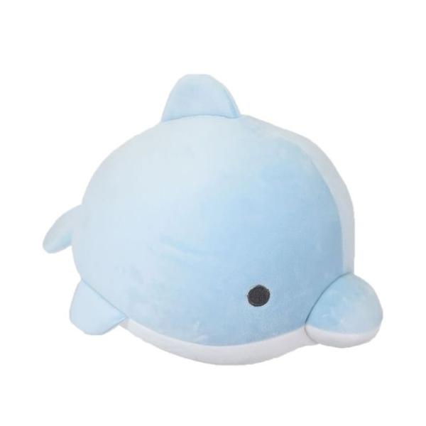 「クッション」 クッション Umirium ウミリウム KURUNTO 2WAYクッション イルカ パインクリエイト 中のビーズを移動させると約20秒でネックピローに変身！ 海の仲間がクルンと変身！UmiriumシリーズからKURUNTO2...