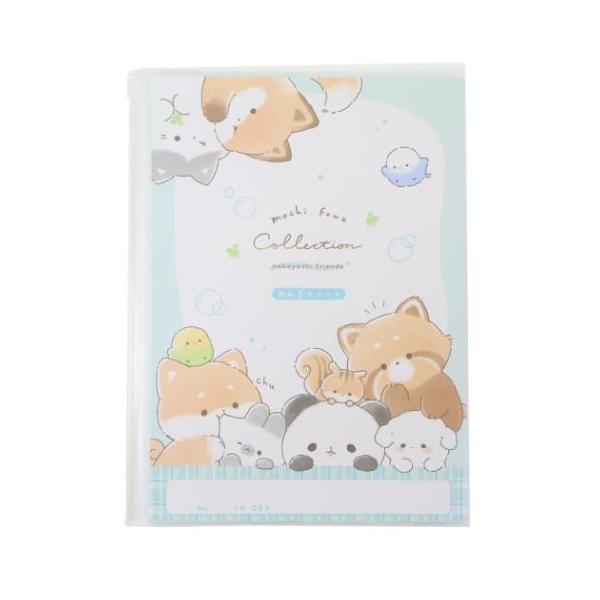 「連絡帳」 連絡帳 カバー付き B5連絡ノート 縦 もちふわこれくしょん カバーポケット付きの機能性抜群の連絡ノート 新学期の準備にぴったりのステーショナリーこちらは定番アイテム[カバー付き連絡ノート]カバーにポケット付きで機能性抜群ほかに...