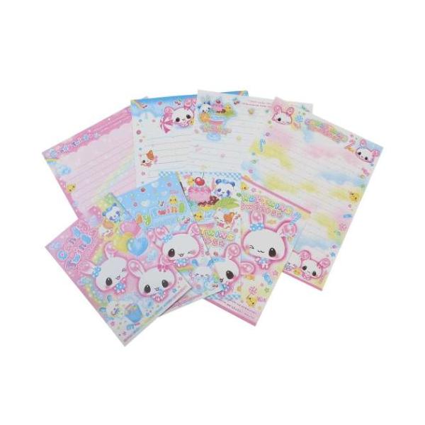 「レターセット」 レターセット ボリューミーレター キャンディツインズ クーリア たまにはメールじゃなく手描きの言葉で想いを伝えよう 毎日が楽しくなるキュートなステーショナリーシリーズこちらは特別な想いを伝えたい方に向けたトレンドボリューム...