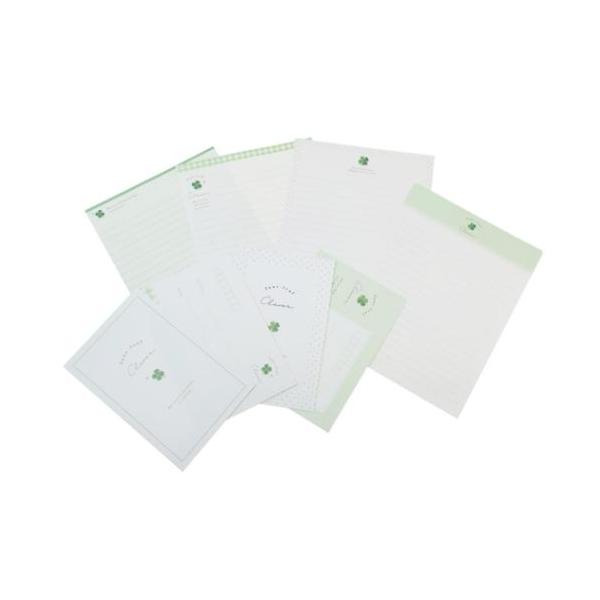 「レターセット」 レターセット ボリューミーレター クローバー クーリア たまにはメールじゃなく手描きの言葉で想いを伝えよう 毎日が楽しくなるキュートなステーショナリーシリーズこちらは特別な想いを伝えたい方に向けたトレンドボリュームレターセ...