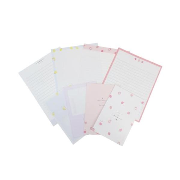 「レターセット」 レターセット ボリューミーレター ミスティパレット クーリア たまにはメールじゃなく手描きの言葉で想いを伝えよう 毎日が楽しくなるキュートなステーショナリーシリーズこちらは特別な想いを伝えたい方に向けたトレンドボリュームレ...