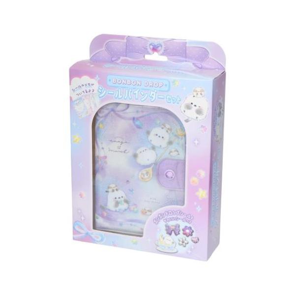 「その他シール」 シール＆バインダー ボンボンドロップシールバインダーセット きらりんエナガマーチ クーリア ボンボンドロップシールとシールバインダーが一緒になったセット 毎日が楽しくなるキュートなステーショナリーシリーズこちらはボンボンド...