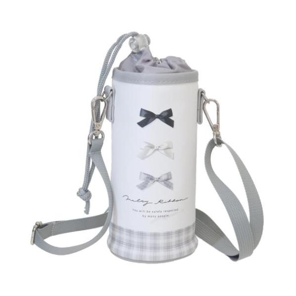 「ペットボトルホルダー」 ペットボトルホルダー ショルダー付き保冷ボトルケース メルティリボン クーリア 保温 保冷も出来るアルミ蒸着仕様のペットボトルケース 毎日が楽しくなるキュートなZAKKAシリーズこちらはとってもかわいい[ペットボト...