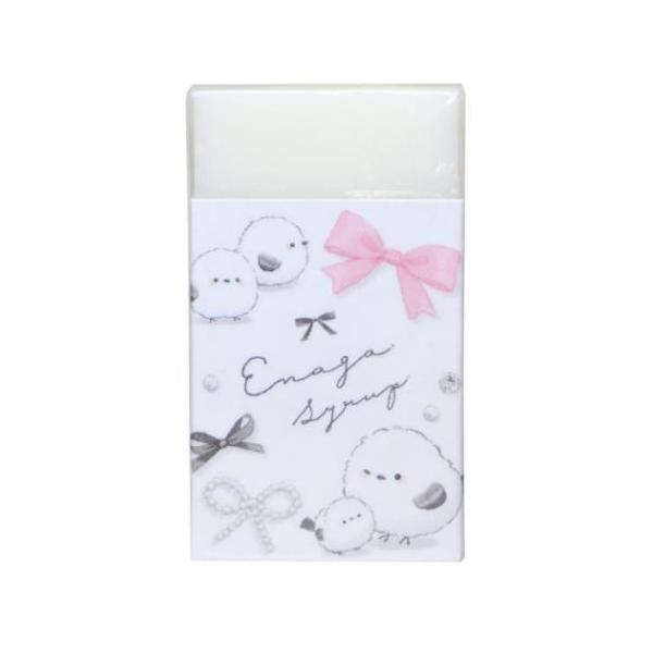 「消しゴム」 まとまるくん消しゴム ケシゴム シマエナガ 消しゴム クーリア エナガシロップ リボン かるいチカラで消せて、ケシかすがまとまるのでとっても便利 毎日が楽しくなるキュートなステーショナリーシリーズこちらは大人気アイテム[まとま...