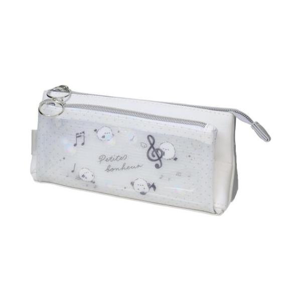 「ペンケース」 ペンケース シマエナガ ペンポーチ プチボヌール 音符 クーリア ポケットがたくさんで小物を分けて収納しやすい 新学期の準備にぴったりなステーショナリーシリーズこちらは使いやすい[ペンポーチ]沢山ポケットがあり、ペンや文具を...