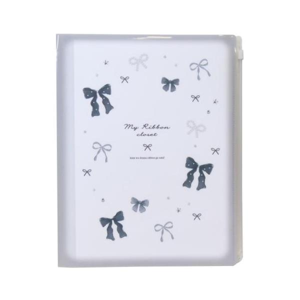 「ポケットファイル」 ポケットファイル 6ポケットクリアファイル A4 マイリボンクローゼット クーリア 6ポケット＆スライダーポケットもついて書類が整理整頓しやすい 毎日が楽しくなるキュートなステーショナリーシリーズこちらは使いやすい見開...