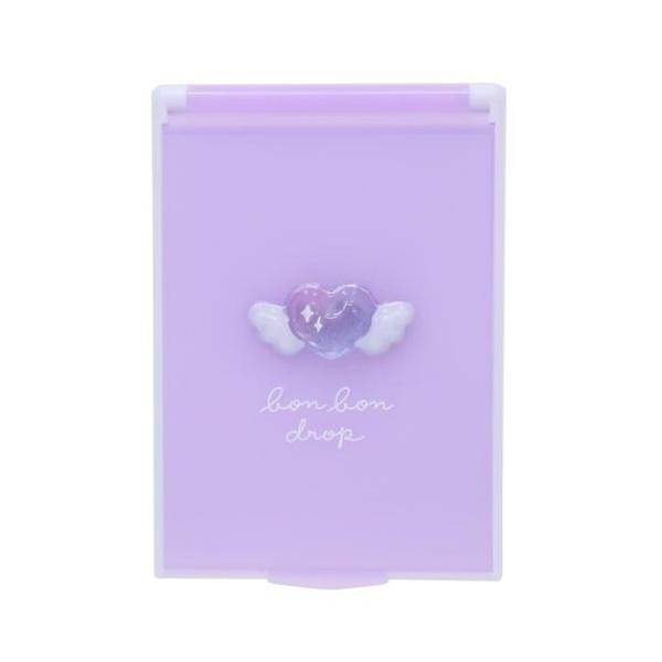 「手鏡」 手鏡 ボンボンドロップコスメ Sサイズミラー ハート コスメ雑貨 どこでもサッとメイクの確認できるのが嬉しい 毎日が楽しくなるキュートなZAKKAシリーズこちらは女子の必需品[ミニスタンドミラー]コンパクトサイズで持ち運びにGOO...