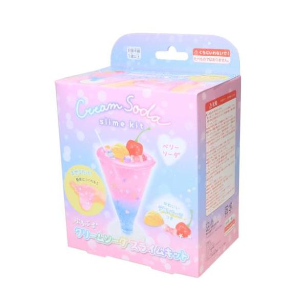 「おもちゃ」 おもちゃ クリームソーダスライムキット ベリーソーダ クーリア まぜるだけ 簡単につくれる 毎日が楽しくなるキュートなZAKKAシリーズこちらはまぜるだけ簡単につくれる[スライムキット]作り方マニュアルを見ながら自由に作れます...