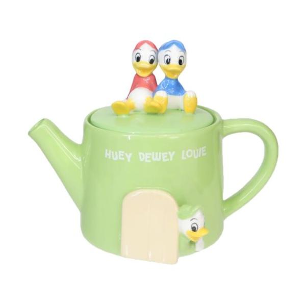 「ティーセット」 ヒューイデューイルーイ ディズニー キャラクター 磁器製急須 ティーポット ヒューイデューイルーイのかわいいティーポット 大人気ディズニーキャラクターの可愛らしいテーブルウェアシリーズこちらはお洒落でかわいい[ティーポット...