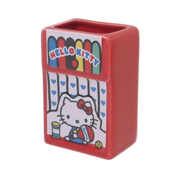 「卓上収納」 ハローキティ キャラクター ペン立て ペンスタンド レトロポップ サンリオ サンリオキャラクターのかわいいレトロシリーズ 大人気サンリオキャラクターグッズにまたまた可愛いnewアイテム登場こちらは可愛いデザインで使いやすい[ペ...