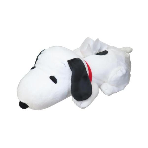 「ティッシュカバー」 スヌーピー 這い型ティッシュカバー ピーナッツ ボックスティッシュケース キャラクター 黒 インテリアとしてもかわいいティッシュカバー 大人気[PEANUTS/SNOOPY]グッズにまたまた可愛いnewアイテム登場こち...