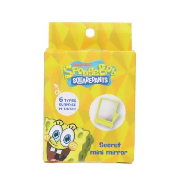 「手鏡」 スポンジボブ キャラクター 手鏡 シークレットミニミラー 全6種の内どれか1個 全部集めたくなるトレーディング雑貨シリーズ 大人気[スポンジボブ]グッズにまたまた可愛いnewアイテム登場こちらは超コンパクトで持ち運びに便利な[シー...