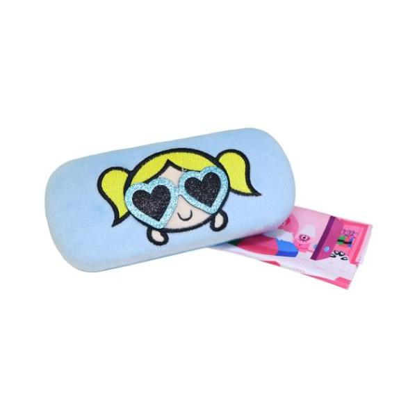 「メガネ サングラス」 パワーパフガールズ メガネケース 眼鏡ケース キャラクター バブルス ぬいぐるみ生地が可愛いメガネケース スーパーパワーを持ったブロッサム バブルス バターカップの3人娘が大活躍する[POWER PUFF GIRLS...