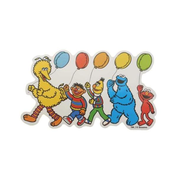 「ステッカー：キャラクター」 セサミストリート ステッカー ビッグシール キャラクター タブレットやPCを自分好みにアレンジ 大人気セサミストリートグッズにまたまた可愛いnewアイテム登場こちらは人気アイテム[ステッカー]大きめサイズなので...