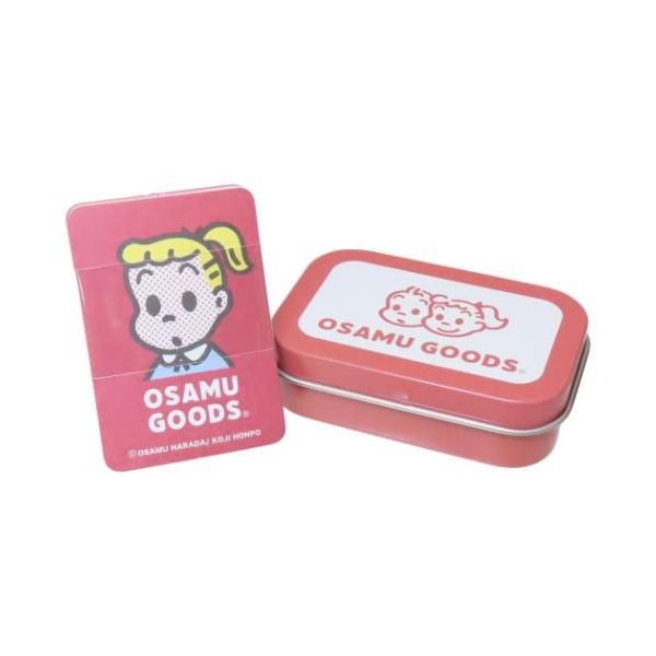 「フレークシール」 オサムグッズ グッズ フレークシール Osamu Goods キャラクター 缶入りステッカー 小物入れにも使える缶ケース入りステッカー ミスタードーナッツの広告でもおなじみ人気イラストレーター原田治が生みだした[OSAM...