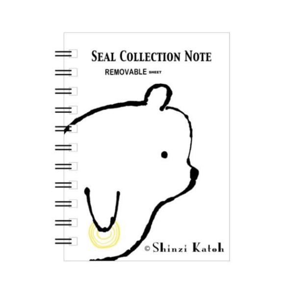 「ノートその他」 シール手帳 シール帳 A6 ノアデッサン シールのコレクションを可愛い手帳にまとめちゃおう 熊本県出身の雑貨デザイナー絵本作家[Shinzi Katoh/シンジ カトウ]の新作雑貨が登場こちらは定番人気アイテム[シール帳]...