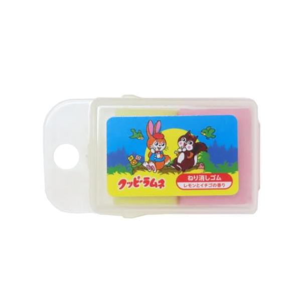 「消しゴム」 消しゴム クッピーラムネ 香り付きねりけし お菓子パッケージ funbox 2種類の香りのねりけし入り みんな大好きお菓子パッケージのステーショナリーシリーズこちらはねればねるほど…楽しくなる[ねりけし]2個入りでそれぞれ違っ...