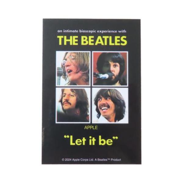 「ステッカー：キャラクター」 キャラクターステッカー ビートルズ ダイカットシール スモールプラネット Let it be 車やバイク、カバンやステーショナリーなどいろんなトコに… 大人気ミュージシャン[THE BEATLES/ビートルズ]...