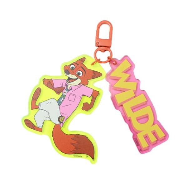 「キーホルダー」 ズートピア2 ディズニー キャラクター キーリング カラーアクリルキーホルダー ニック バッグやポーチにつけて楽しめる人気のアクリルキーホルダー 大人気ディズニーキャラクターグッズにまたまた可愛いnewアイテム登場こちらは...