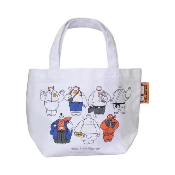 「ランチトート」 ベイマックス グッズ ランチバッグ キャラクター カラーマチ付バッグ コスチューム お弁当入れやワンちゃんのお散歩などに使えるマチ付きバッグ 大人気ディズニーキャラクターグッズにまたまた可愛いnewアイテム登場こちらは定番...