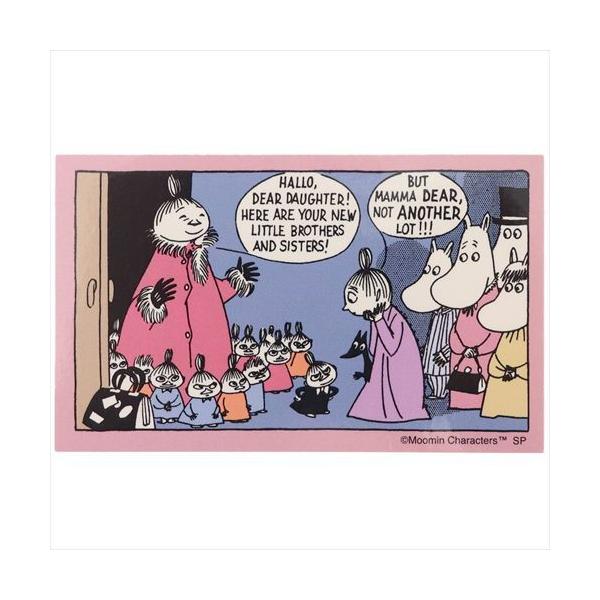 「ステッカー：キャラクター」 ムーミン グッズ ビッグシール キャラクター ダイカットビニールステッカー リトルミイと家族 車やバイク、カバンやステーショナリーなどいろんなトコに… 大人気[Moomin/ムーミン]グッズにまたまた可愛いne...