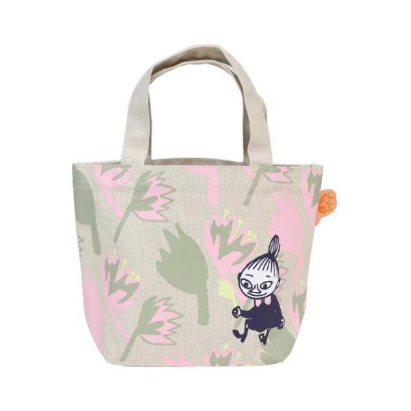 「ランチトート」 ムーミン 北欧 キャラクター ランチバッグ カラーマチ付きバッグ リトルミイ お花 お弁当入れやワンちゃんのお散歩などに使えるマチ付きバッグ 大人気[Moomin/ムーミン]グッズにまたまた可愛いnewアイテム登場こちらは...