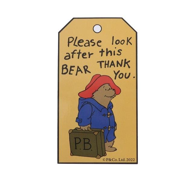 「ステッカー：キャラクター」 パディントン ビッグシール ダイカットビニールステッカー チケット 車やバイク、カバンやステーショナリーなどいろんなトコに… 紳士すぎるモフモフクマ[パディントン]グッズにまたまた可愛いnewアイテム登場こちら...