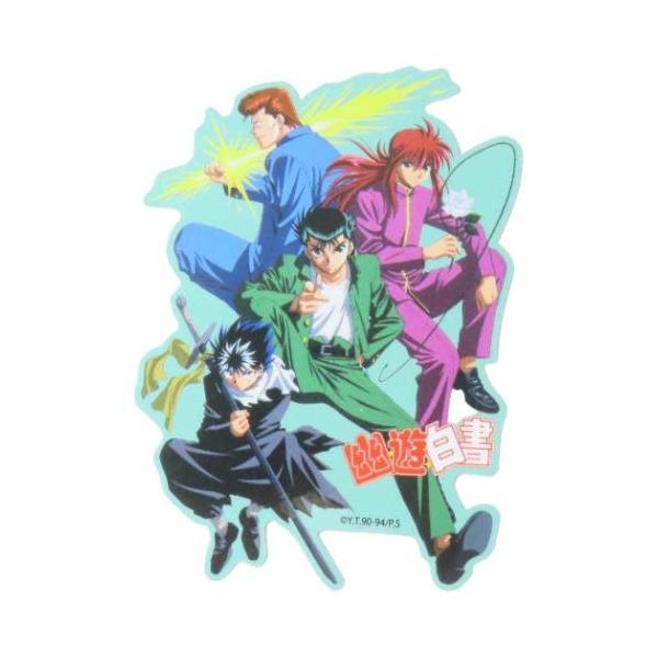 「ステッカー：キャラクター」 ダイカットシール 幽遊白書 キャラクターステッカー 集合 LGR 少年ジャンプ スモールプラネット 車やバイク、カバンやステーショナリーなどいろんなトコに… 少年ジャンプで連載されアニメ、舞台と幅広いメディアで...