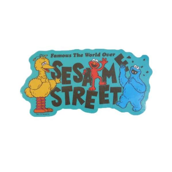「ステッカー：キャラクター」 セサミストリート グッズ ダイカットシール キャラクター キャラクターステッカー 車やバイク、カバンやステーショナリーなどいろんなトコに… 大人気セサミストリートグッズにまたまた可愛いnewアイテム登場こちらは...