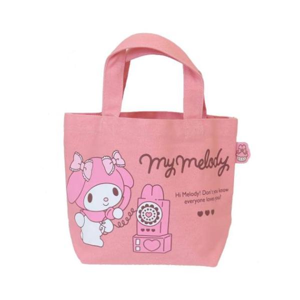 「ランチトート」 マイメロディ カラーマチ付バッグ サンリオ ランチバッグ キャラクター 電話 お弁当入れやワンちゃんのお散歩などに使えるマチ付きバッグ 大人気サンリオキャラクターグッズにまたまた可愛いnewアイテム登場こちらは定番人気アイ...