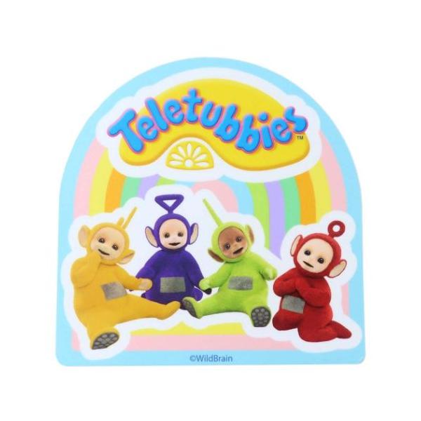 「ステッカー：キャラクター」 テレタビーズ キャラクター ビッグシール アウトドアステッカー おすわり 車やバイク、カバンやステーショナリーなどいろんなトコに… 幼児向け人気番組[テレタビーズ]グッズにまたまた可愛いnewアイテム登場こちら...