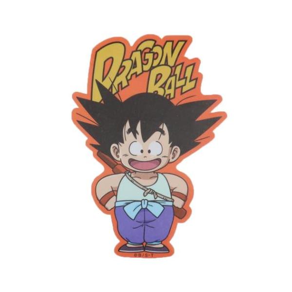 「ステッカー：キャラクター」 ドラゴンボール アニメキャラクター ダイカットシール キャラクターステッカー 悟空 ロゴ YExOR 車やバイク、カバンやステーショナリーなどいろんなトコに… 大人気アニメ[DRAGONBALL]グッズにまたま...