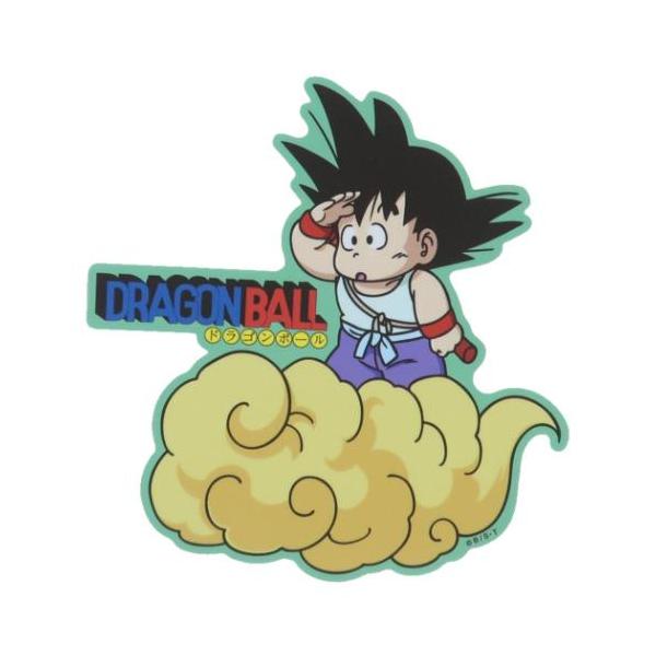 「ステッカー：キャラクター」 ドラゴンボール アウトドアステッカー ビッグシール 筋斗雲 アニメキャラクター 車やバイク、カバンやステーショナリーなどいろんなトコに… 大人気アニメ[DRAGONBALL]グッズにまたまた可愛いnewアイテム...