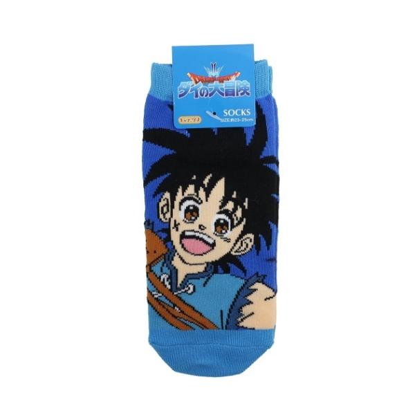 「靴下：レディース」 レディース ソックス ドラゴンクエスト ダイの大冒険 女性用 靴下  通販  履いてるだけで楽しくなっちゃうキャラクターソックス 人気ロールプレイングゲーム[ドラゴンクエスト]を元にしたアニメ[DRAGONQUEST ...