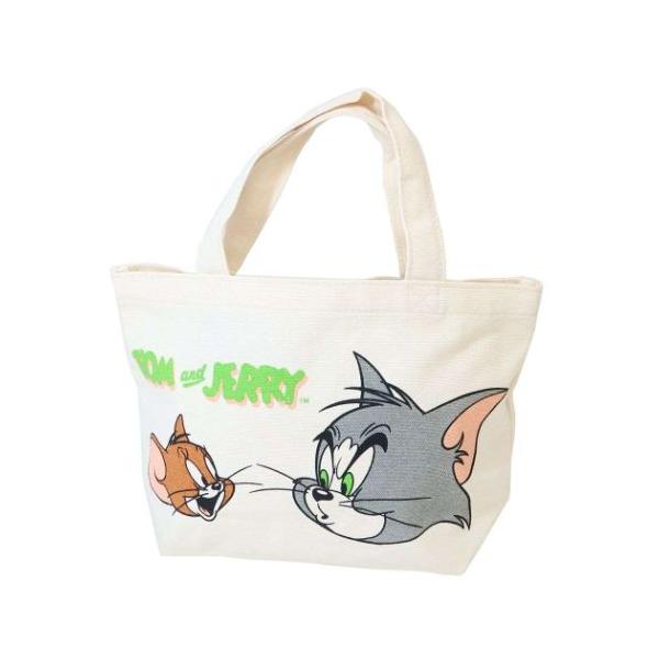 「ランチトート」 トムとジェリー ワーナーブラザース キャラクター ランチバッグ マチ付バッグ お弁当バッグに、普段使いのサブバッグにもちょうどいいサイズ 大人気トム＆ジェリーグッズにまたまた可愛いnewアイテム登場こちらはとっても使いやす...