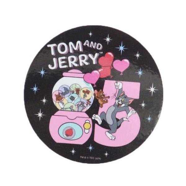 「ステッカー：キャラクター」 トムとジェリー キャラクターステッカー ワーナーブラザース ダイカットシール キャラクター キラキラ 車やバイク、カバンやステーショナリーなどいろんなトコに… 大人気トム＆ジェリーグッズにまたまた可愛いnewア...