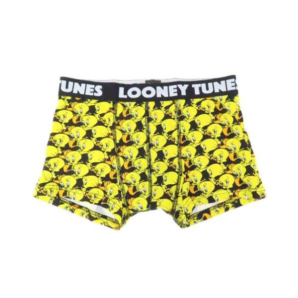 「下着：メンズ」 ルーニーテューンズ LOONEY TUNES キャラクター 男性用下着 ボクサーブリーフ はき心地バツグンでインパクト大のMEN'Sボクサーブリーフ 大人気[LOONY TUNES/ルーニーテューンズ]グッズにまたまた可愛...