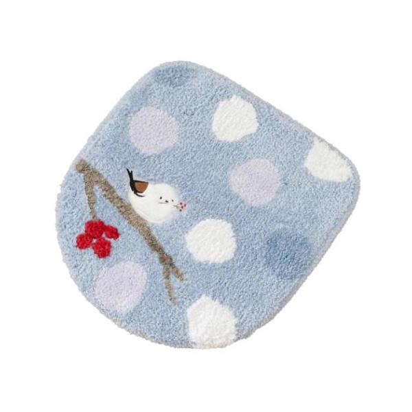「トイレ用品」 トイレふたカバー シマエナガちゃん トイレ用品 センコー シマエナガちゃんの可愛いトイレ用品グッズ 雪の妖精[シマエナガちゃん]グッズにまたまた可愛いNEWアイテム登場こちらはかわいい[トイレ蓋カバー]普通便座＆温水洗浄/暖...