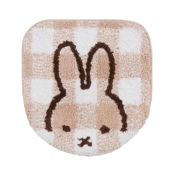 「トイレ用品」 ミッフィー グッズ トイレ用品 絵本キャラクター 兼用フタカバー ギンガムチェックとミッフィーがかわいいトイレタリーシリーズ ディックブルーナの人気絵本[miffy/ミッフィーちゃん]グッズにまたまた可愛いnewアイテム登場...