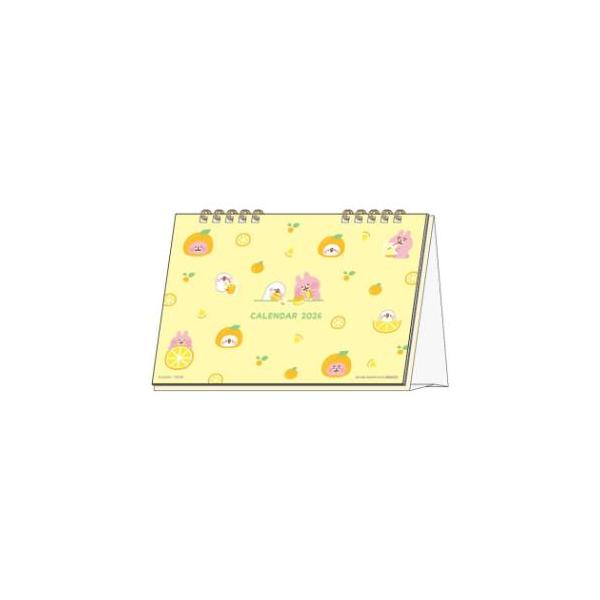 「キャラクター キッズ」 カナヘイの小動物 インテリア 書き込み 2026Calendar 卓上カレンダー2026年 デスクカレンダー スケジュール ピスケとうさぎ メモ欄が大きく書き込みしやすいベーシックなデスクカレンダー 女子中高生に人...