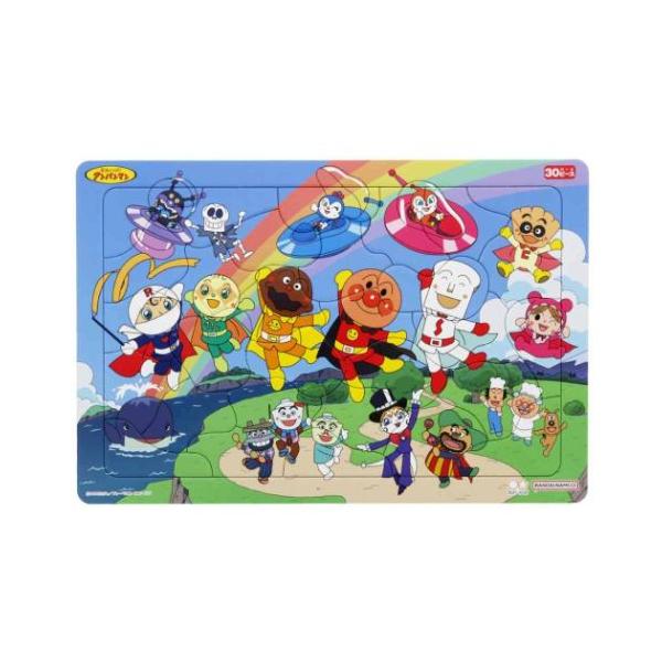 「知育玩具」 アンパンマン パズルしようよ30ピース ケース付きB4パズル 知育玩具 アニメキャラクター アンパンマンのたのしいパズルシリーズ 親子3世代、男女問わずに愛される[それいけ！アンパンマン]グッズにまたまた可愛いnewアイテム登...